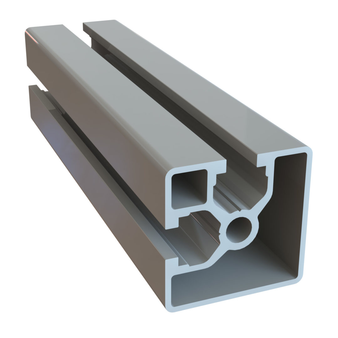 Profilo in Alluminio 80x80 leggero