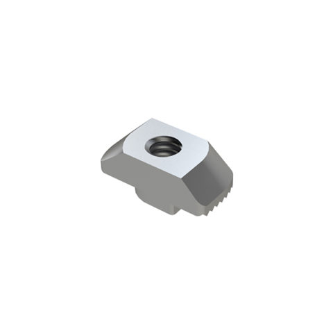 Dado a martello M6 per Profilo in Alluminio Cava8 Serie30: Zincato